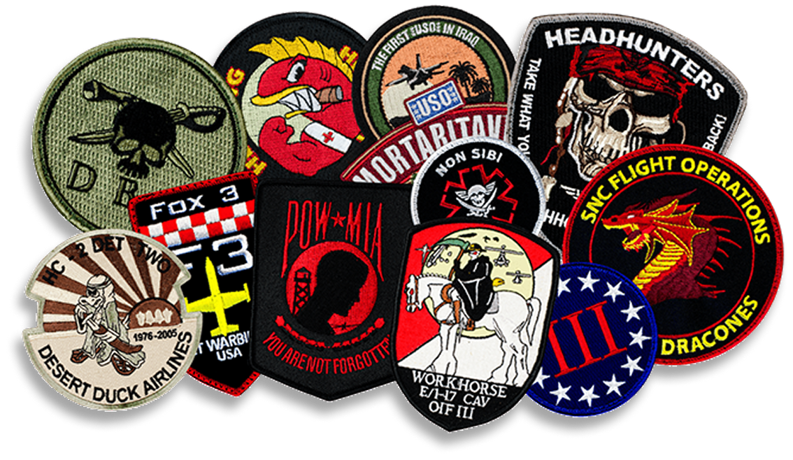 Custom Patches | All Types from $0.71/pc | Free Design | Panda Patches