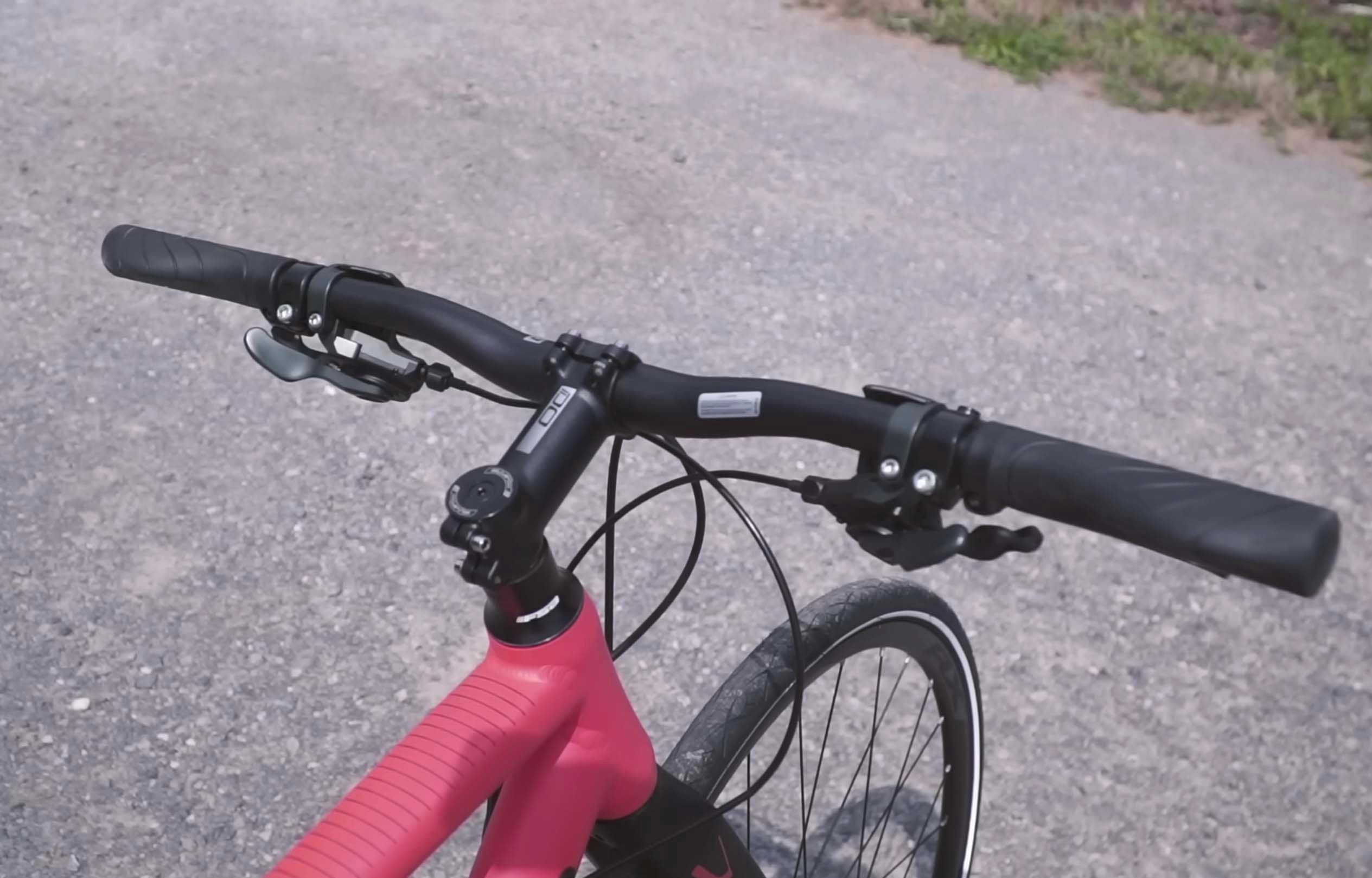 Road bike with flat handlebars online