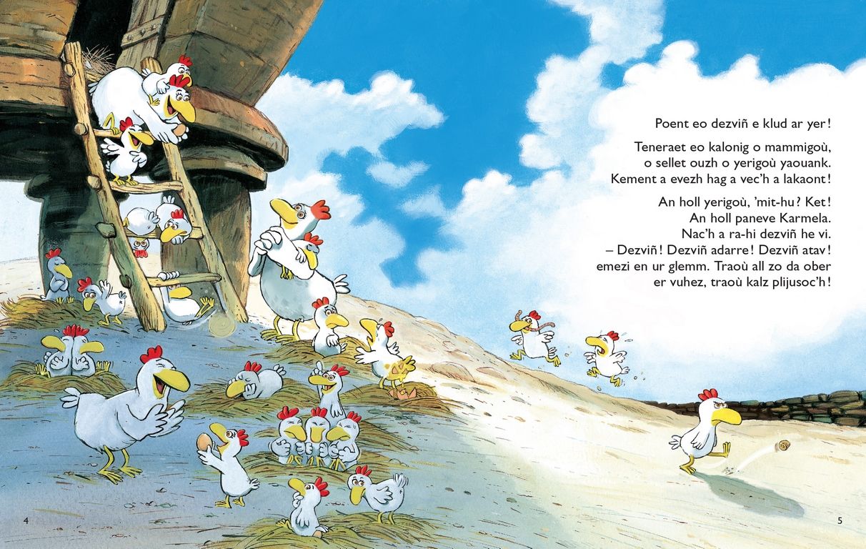 Ar yarig a felle dezhi gwelet ar mor e brezhoneg