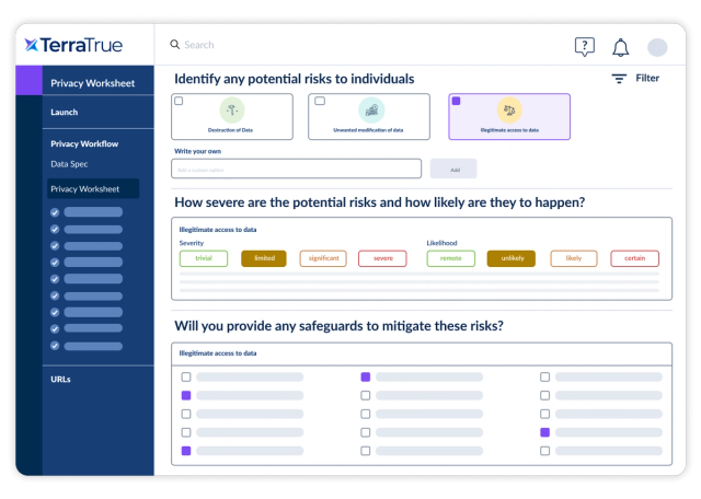 DPIA and PIA automation - Privacy Assessment Tool | TerraTrue ...