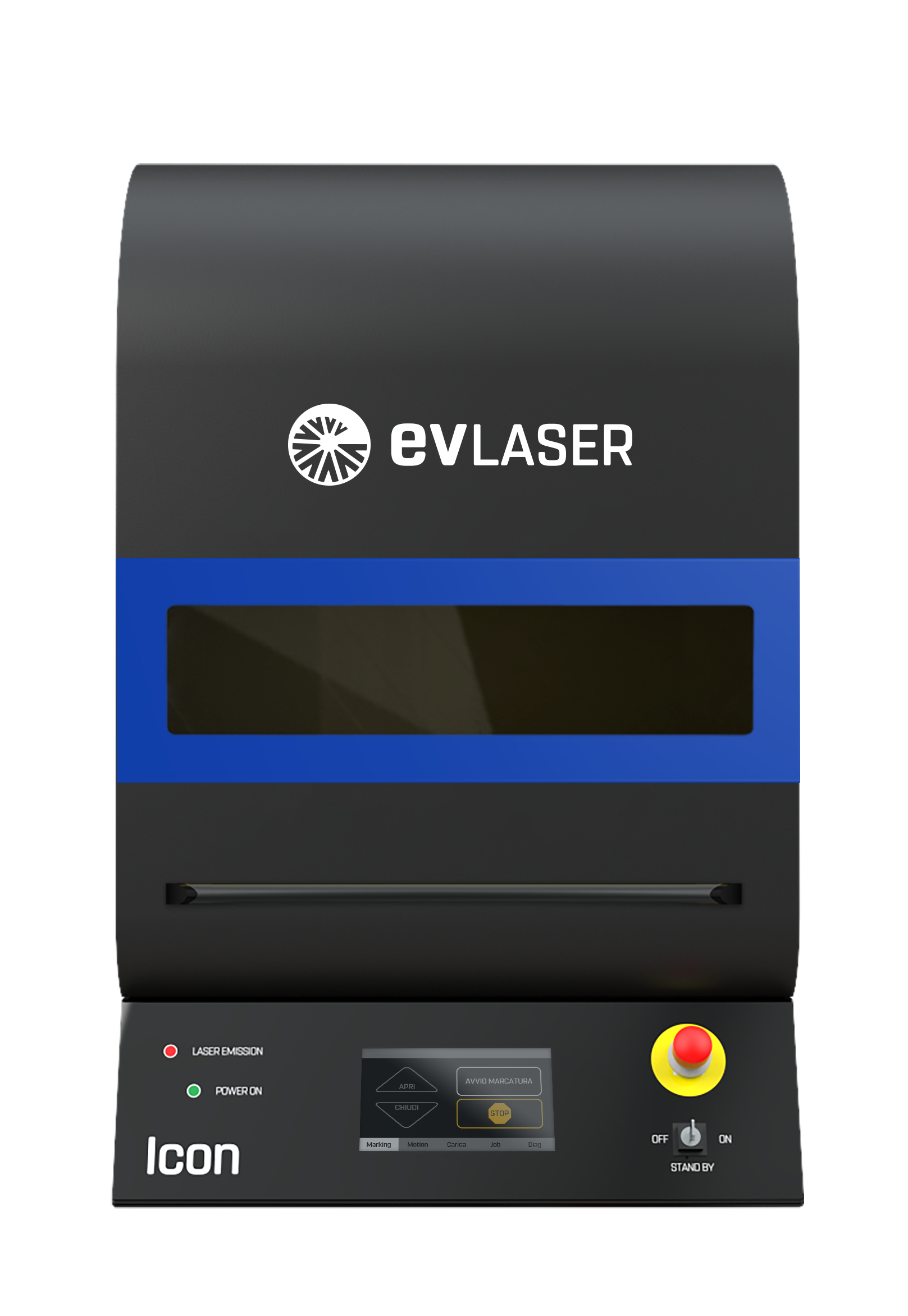 ICON - High quality manual laser marking and engraving