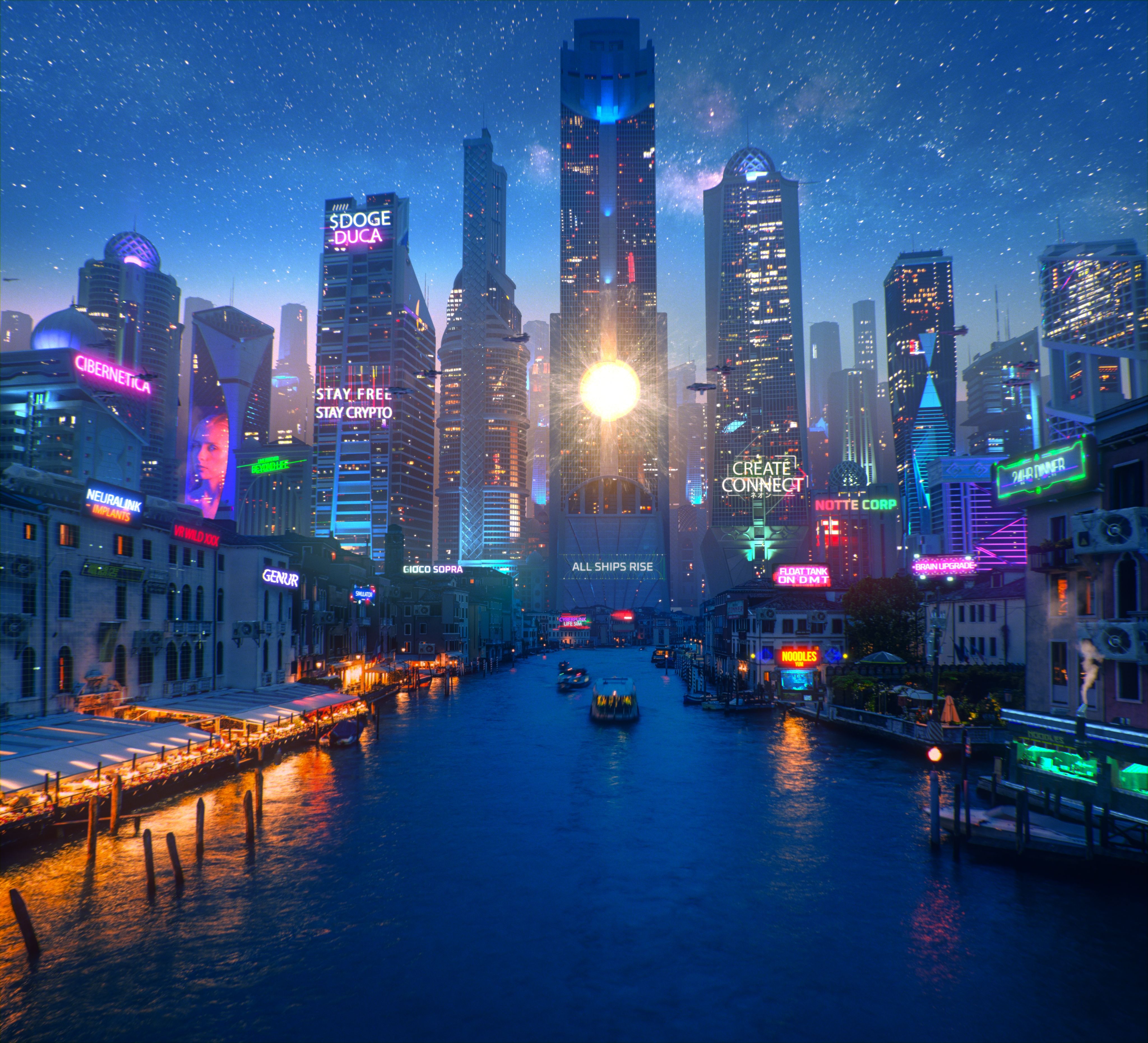 Ecumenopolis: Sector 2, Venice | ALLSHIPS