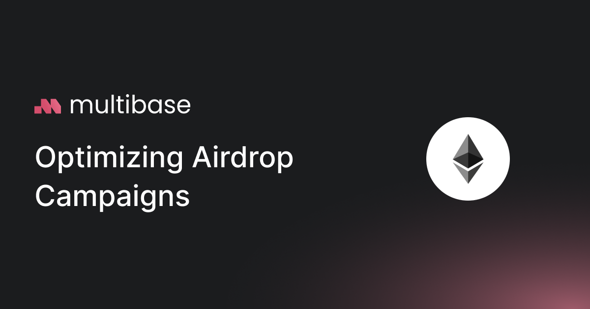 Optimizing Airdrop Campaigns Optimizing Airdrop Campaigns