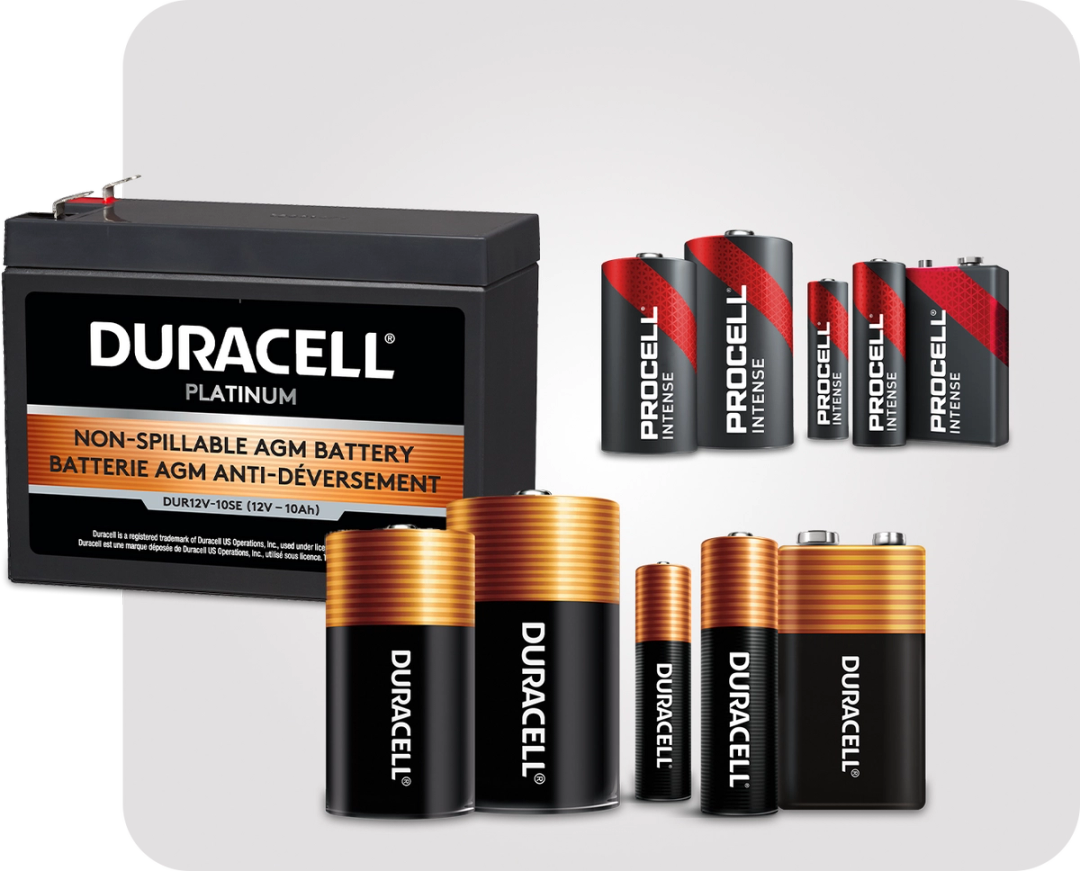 Consumer Batteries | Duracell® Batteries | East Penn Canada