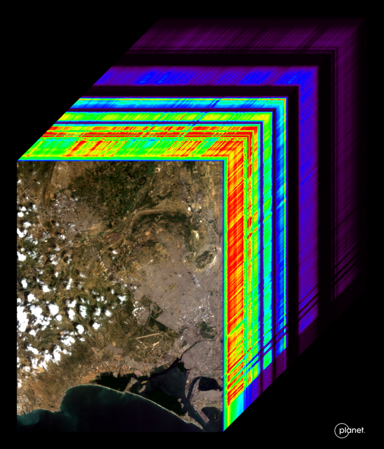 First Light Images from Tanager-1 Hyperspectral Satellite