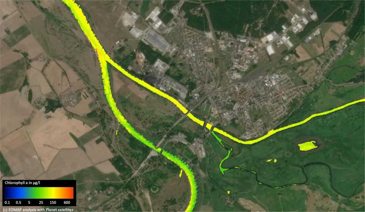 Early Warning Systems: Monitoring the Oder River with EOMAP
