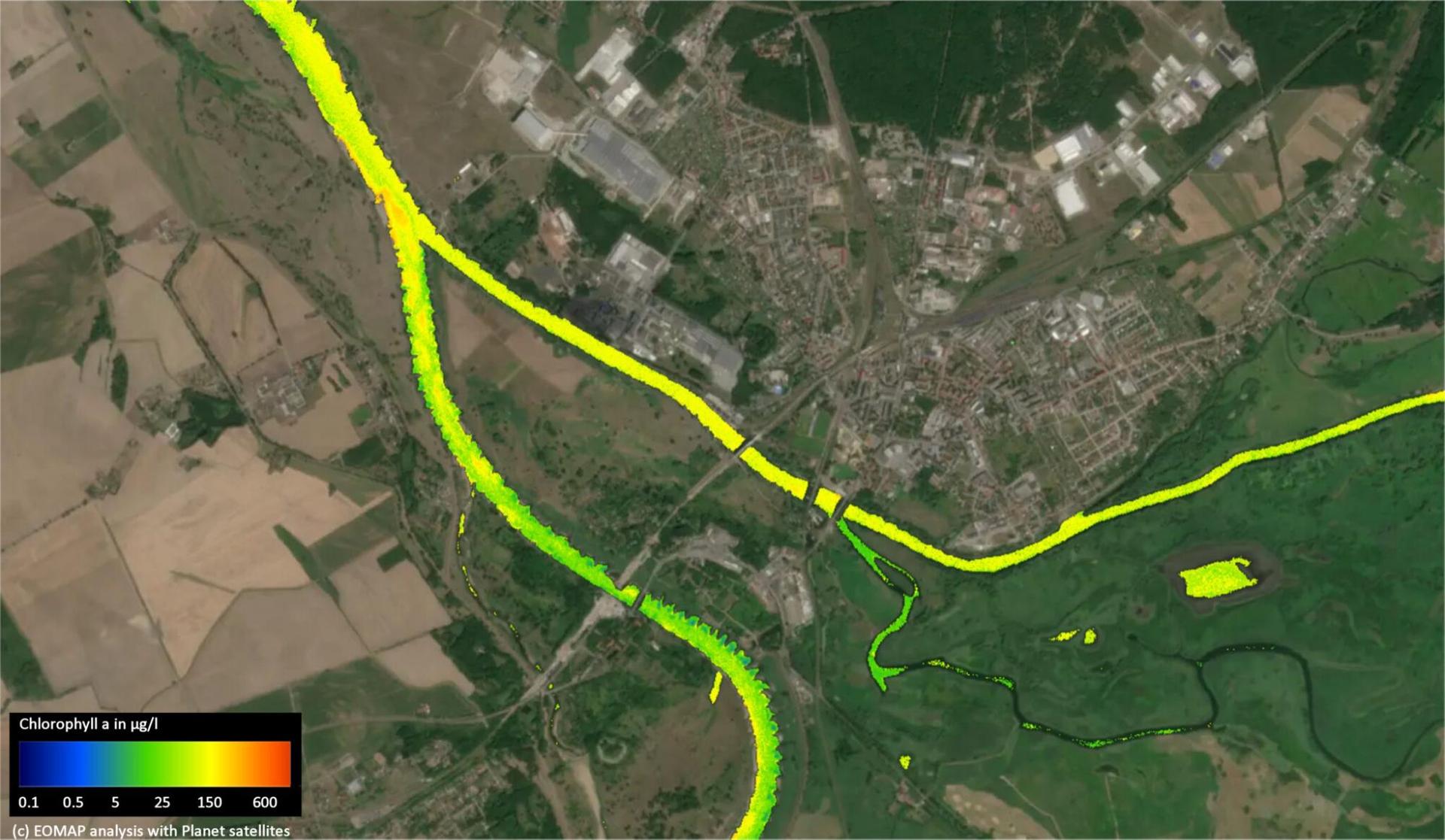Early Warning Systems: Monitoring the Oder River with EOMAP