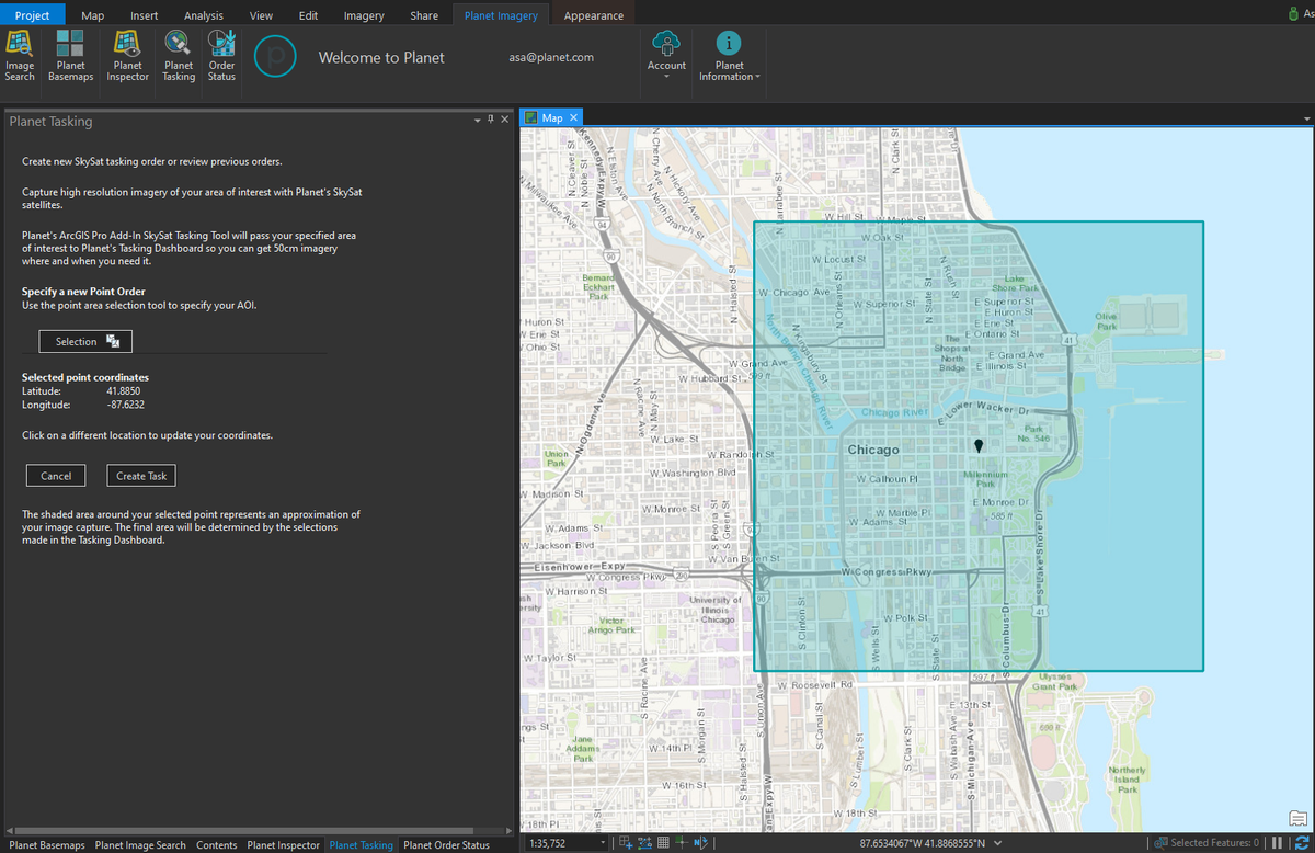 Planet Releases ArcGIS Add-In & QGIS Plugin V2.0