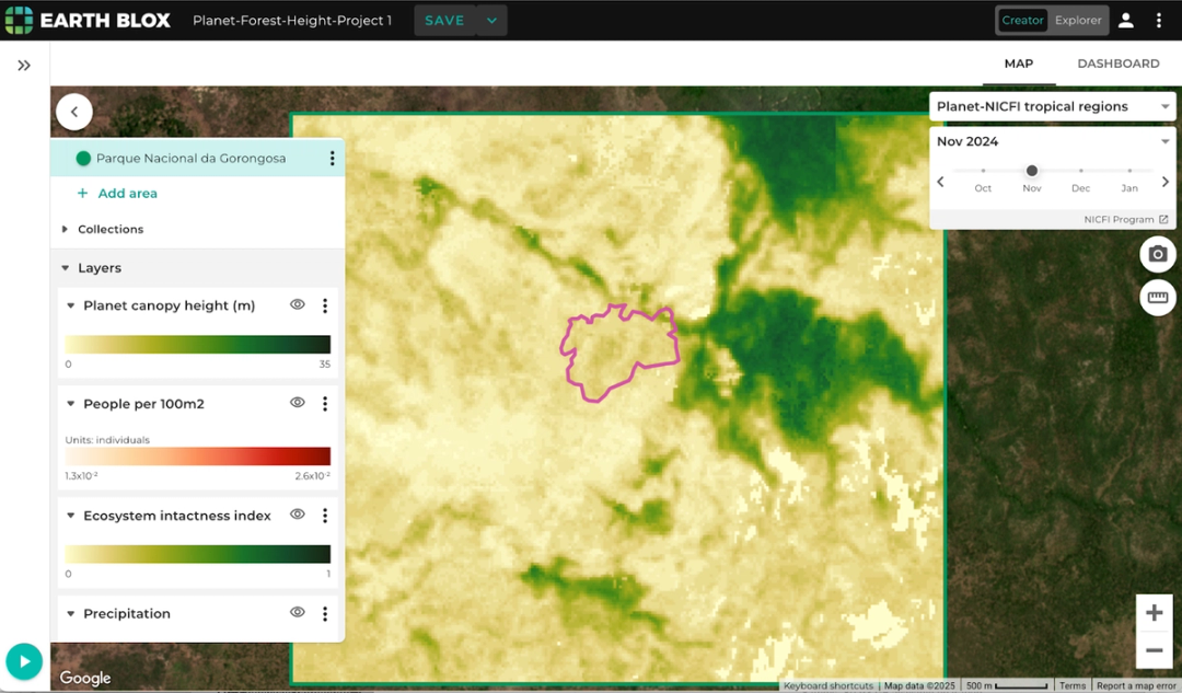 Planet Partners Leverage Forest Carbon Monitoring