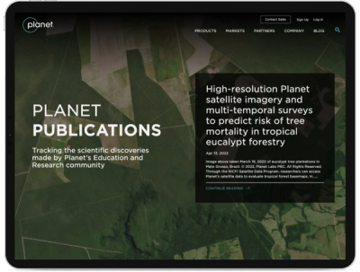 Planet Science Programs: Satellite Imagery Access for Researchers | Planet