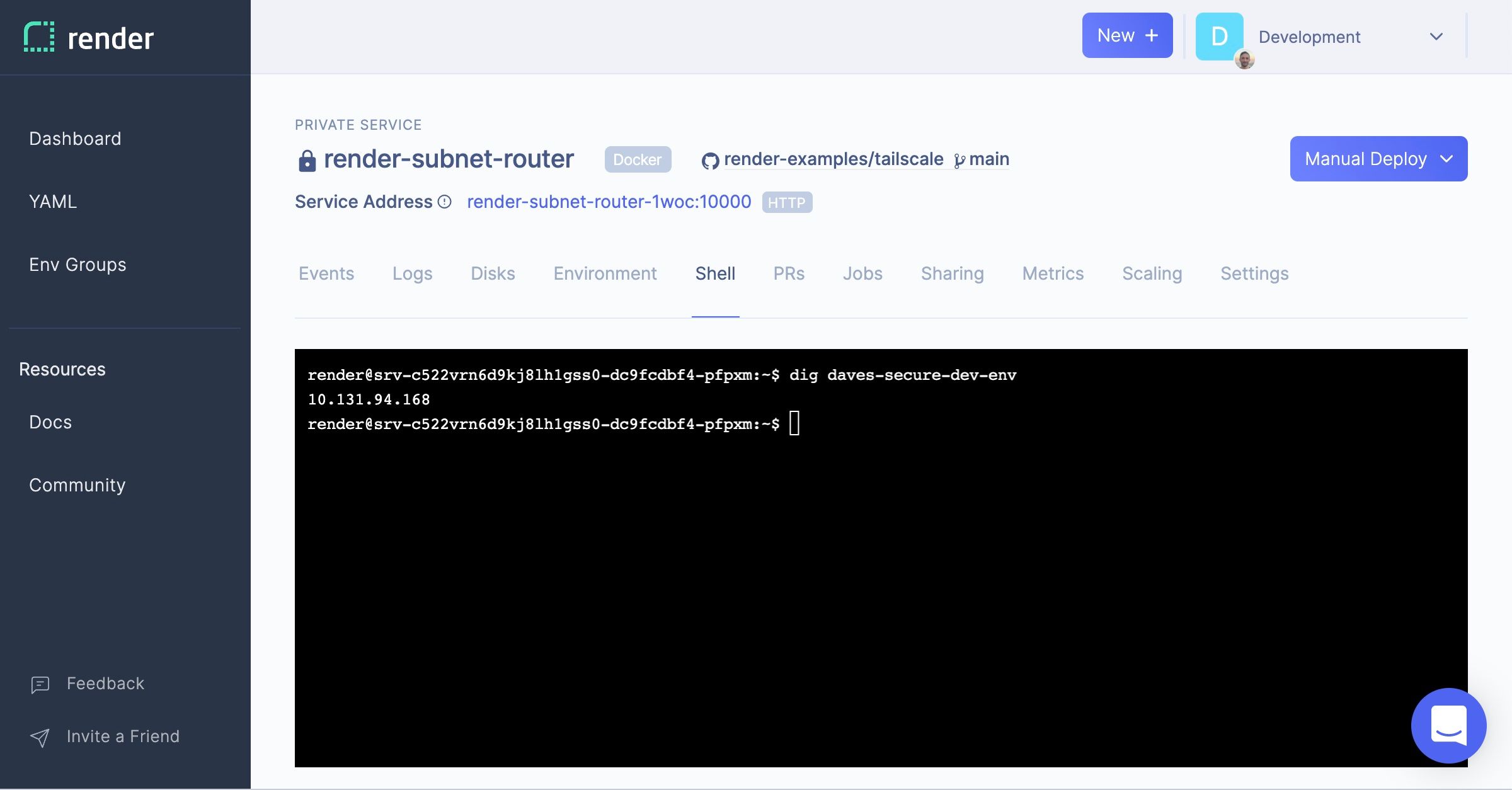 Host a Dev Environment on Render with VS Code and Tailscale | Render Blog