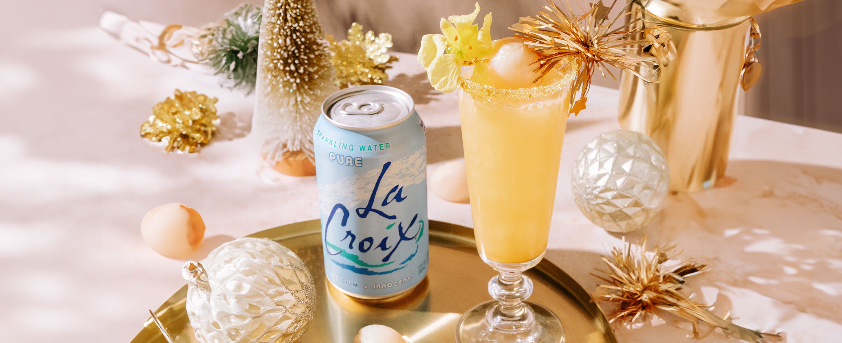 Ball Drop Mocktail | LaCroix