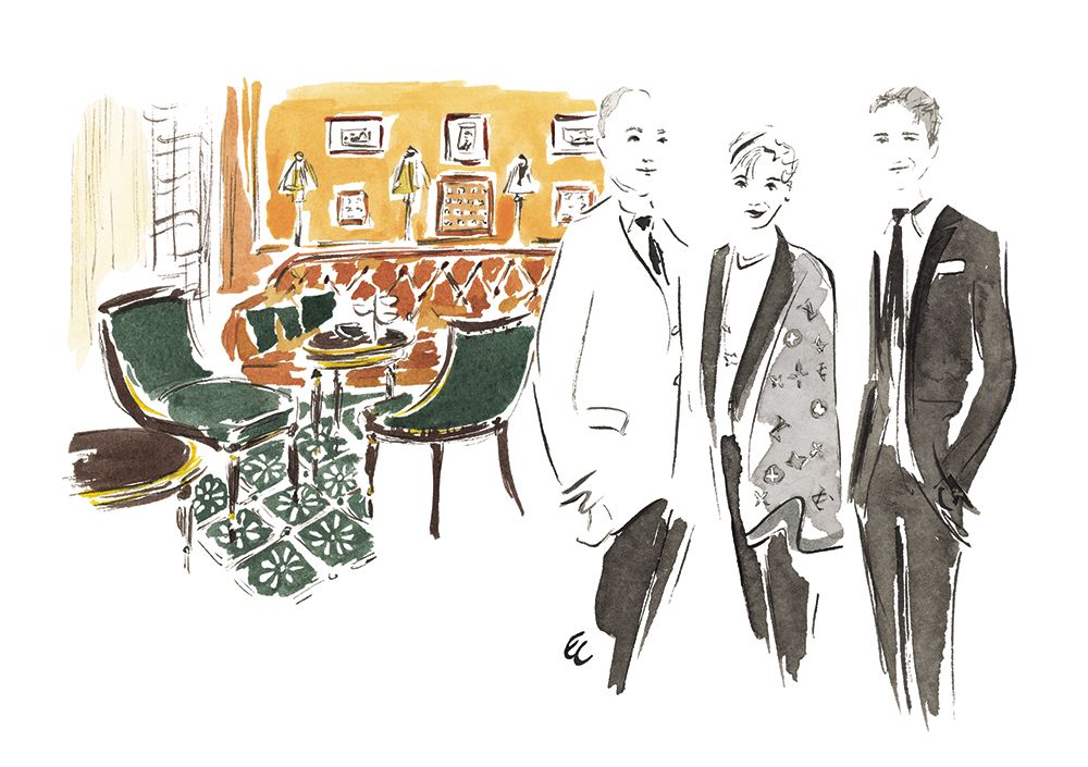 Le Ritz - Elodie Clavier | La Suite Illustration - Agence d'illustrateurs