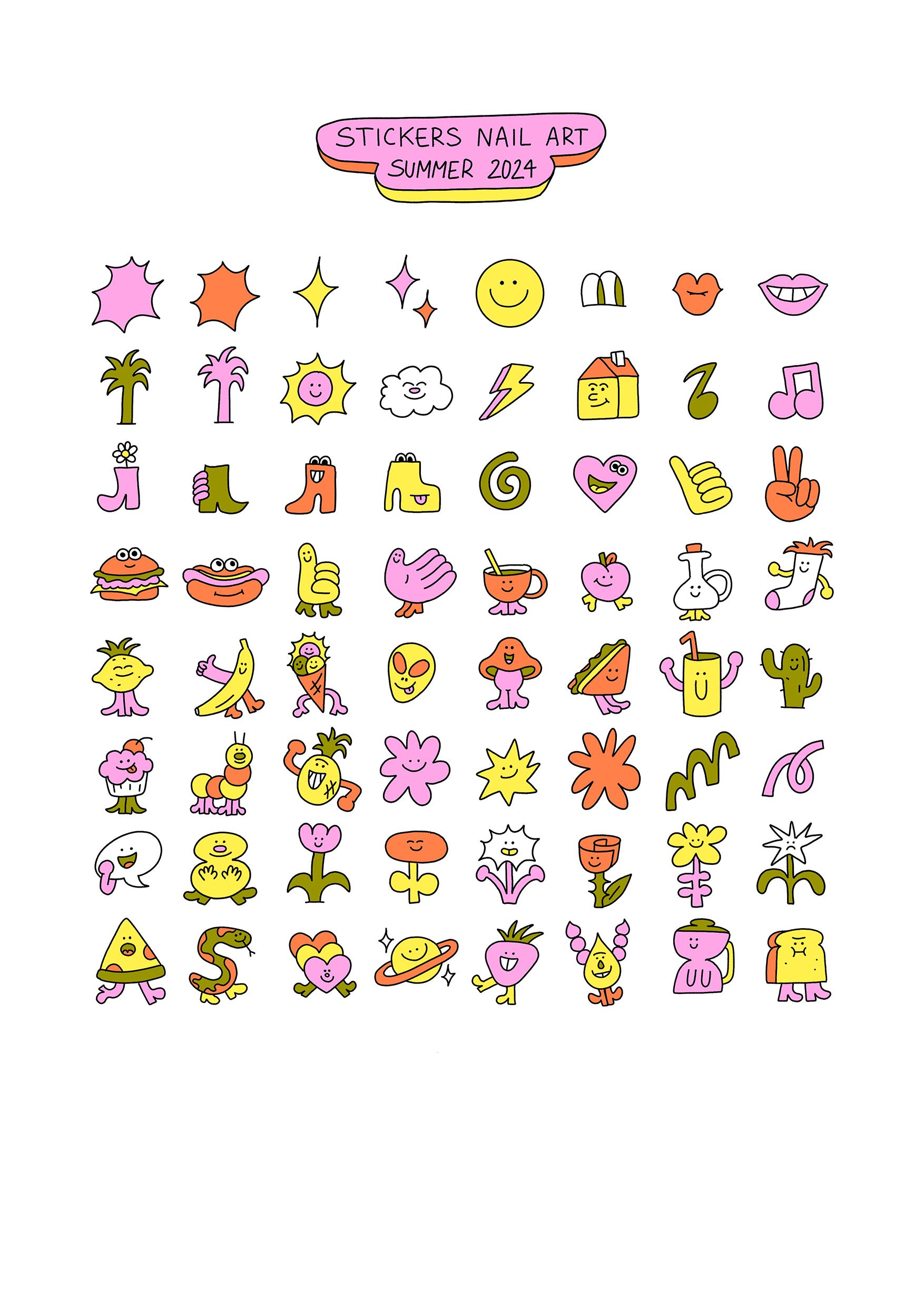 Manucurist (stickers) - Alexandre Nart | La Suite Illustration - Agence ...