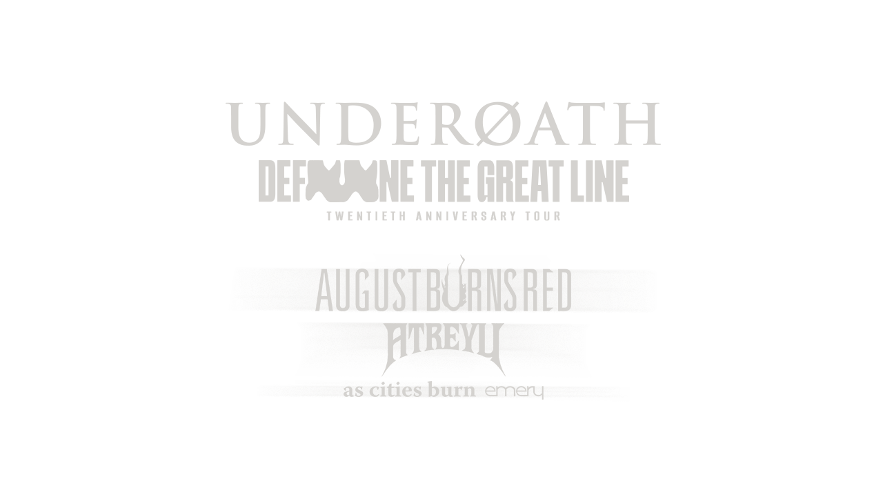 Underoath Announce Define the Great Line 20th Anniversary Tour | On The ...
