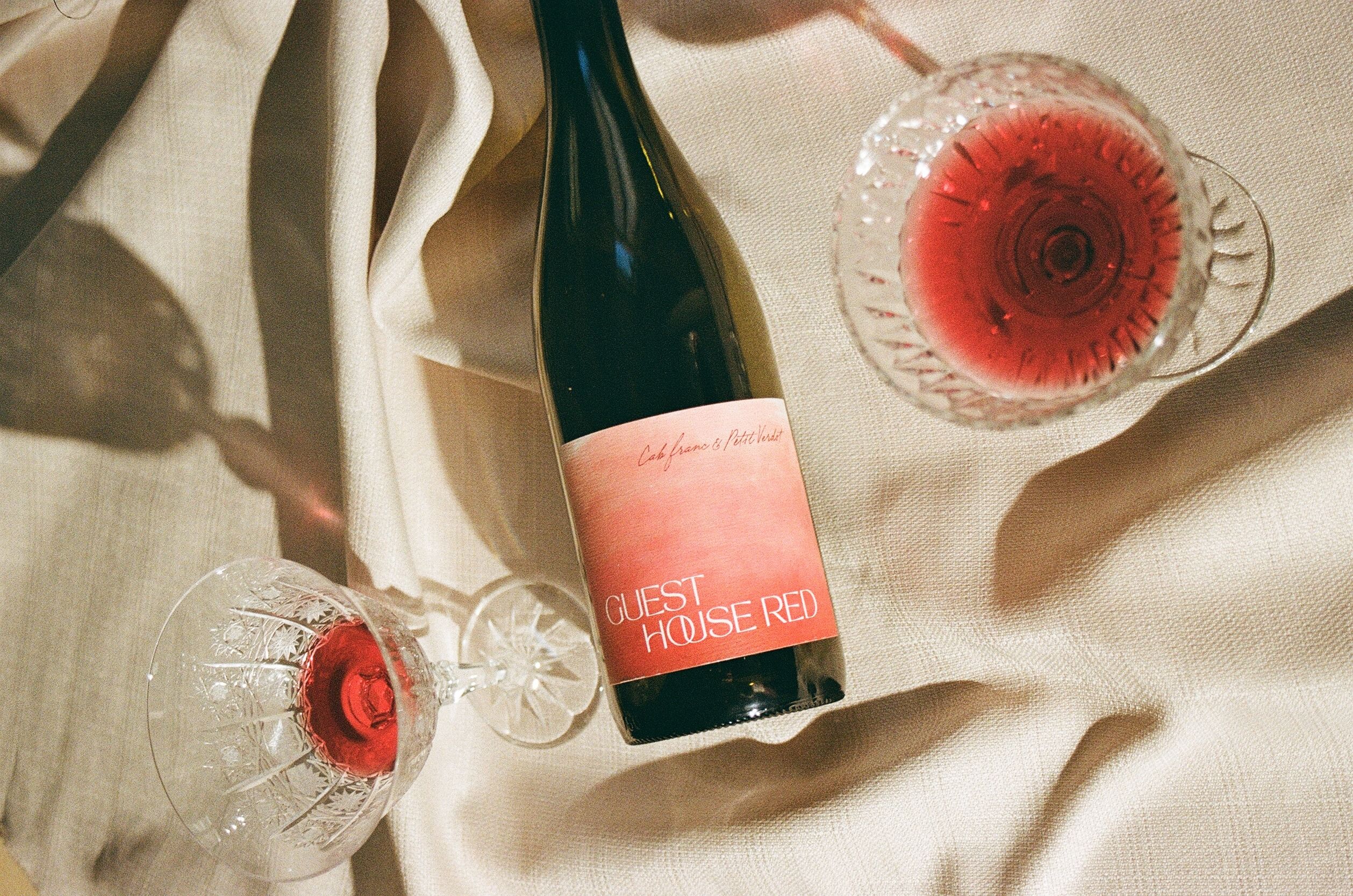 Cohere | Guest House Red Collaborative Wine Branding