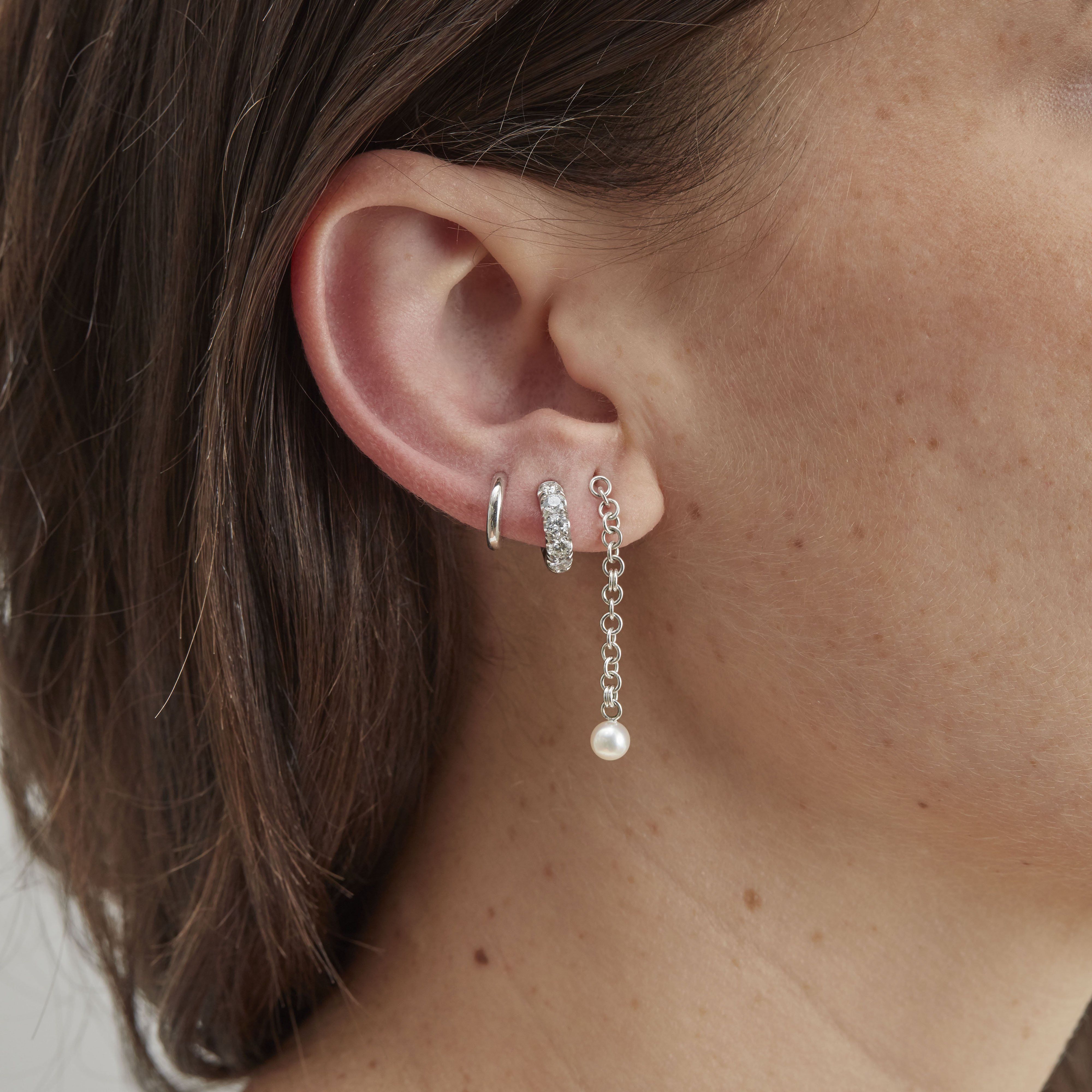 Anaka Pearl Earring - Anaka Pearl YG / Pair