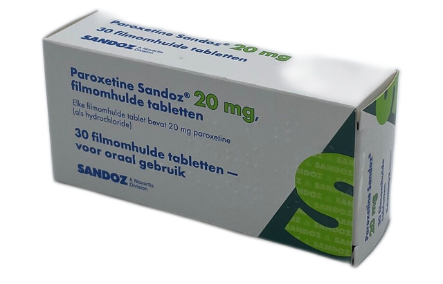 Paroxetine Sandoz Tablet Filmomh 20mg(als Hcl Anh) - Sandoz B.V ...