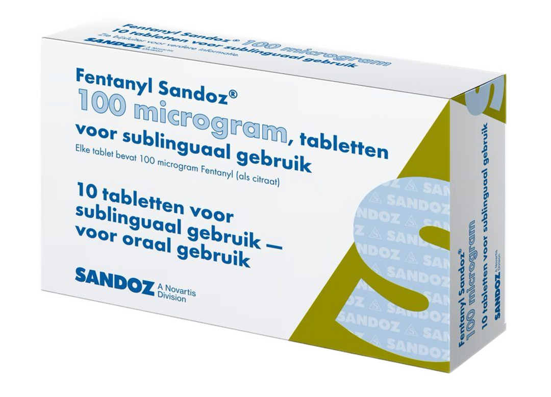 Fentanyl Sandoz Tablet Sublinguaal 100mcg - Sandoz B.V. - BijsluiterPlus