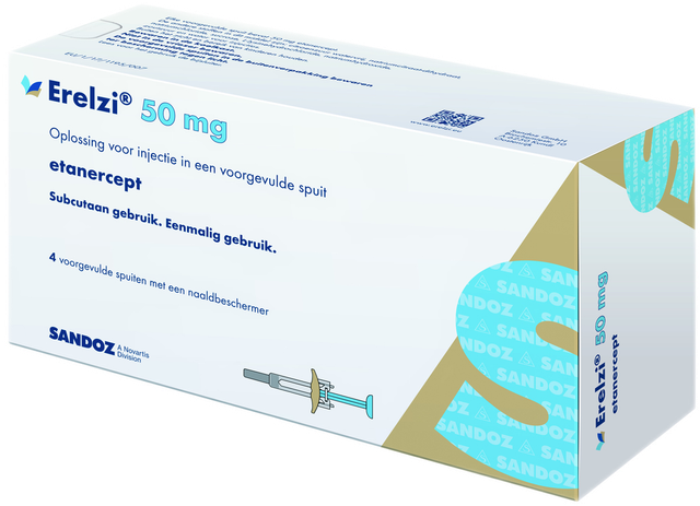 Erelzi Injvlst 50mg/ml Wwsp 1ml - Sandoz B.V. - BijsluiterPlus