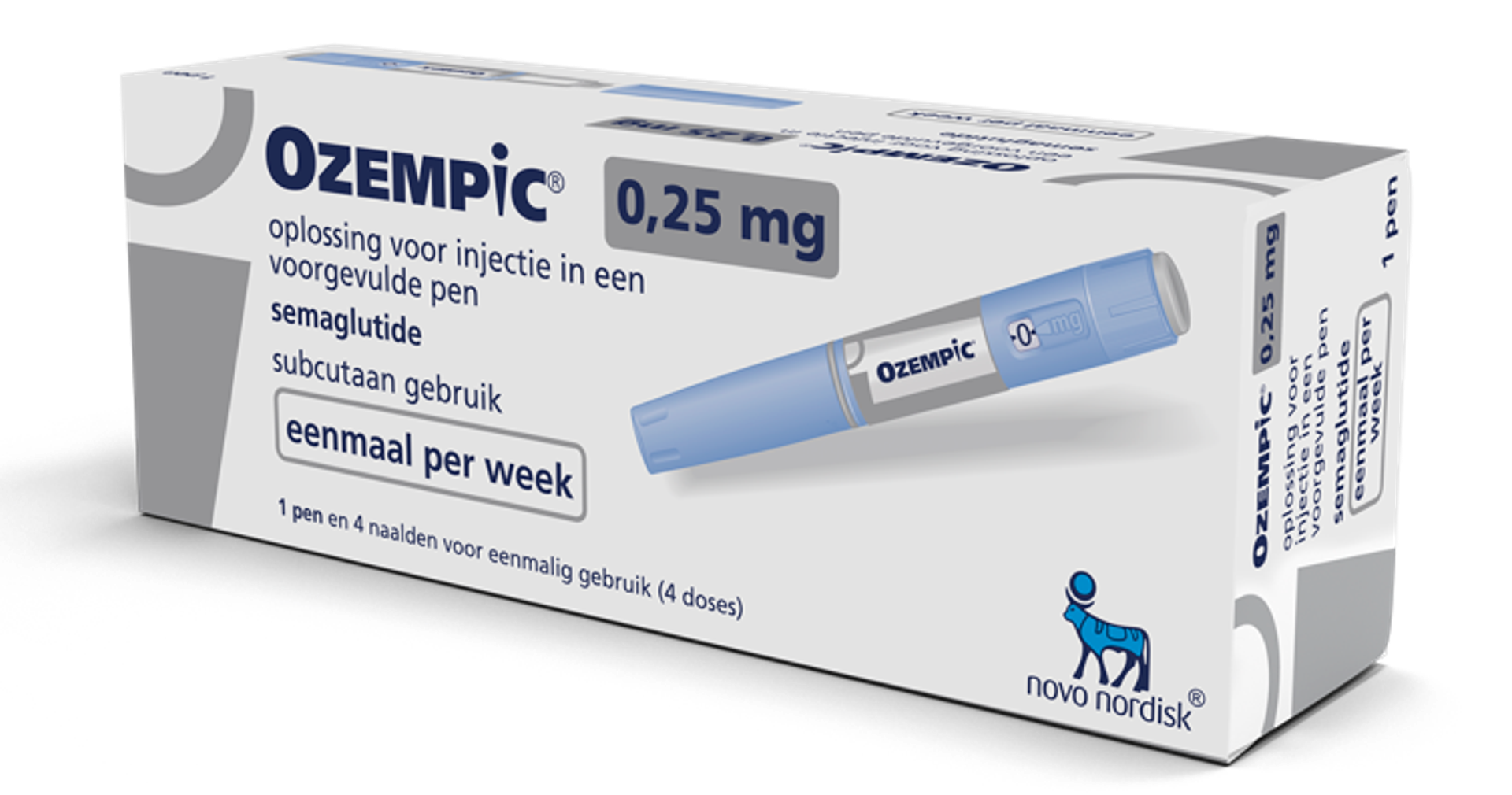 Ozempic 0,25 Injectievloeistof 1,34mg/ml Pen 1,5ml+toeb Start - Novo ...