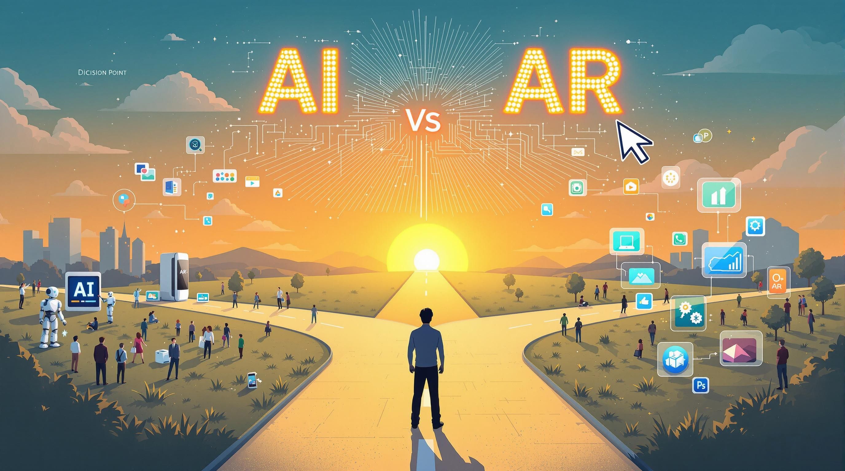 AI and AR: Artificial Intelligence vs Augmented Reality