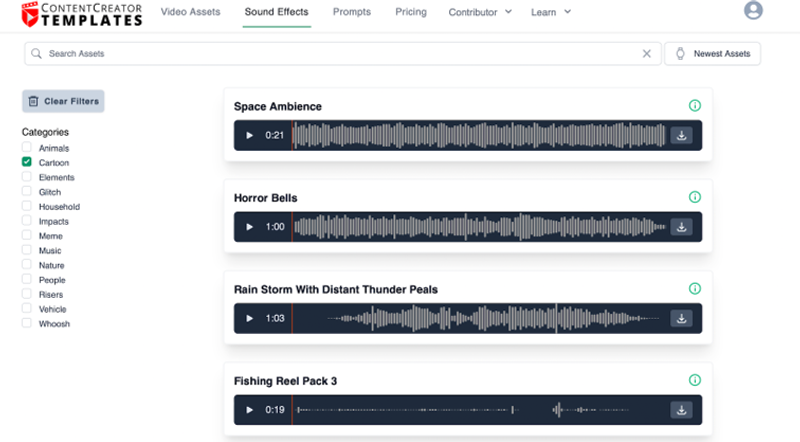 Content Creator Templates