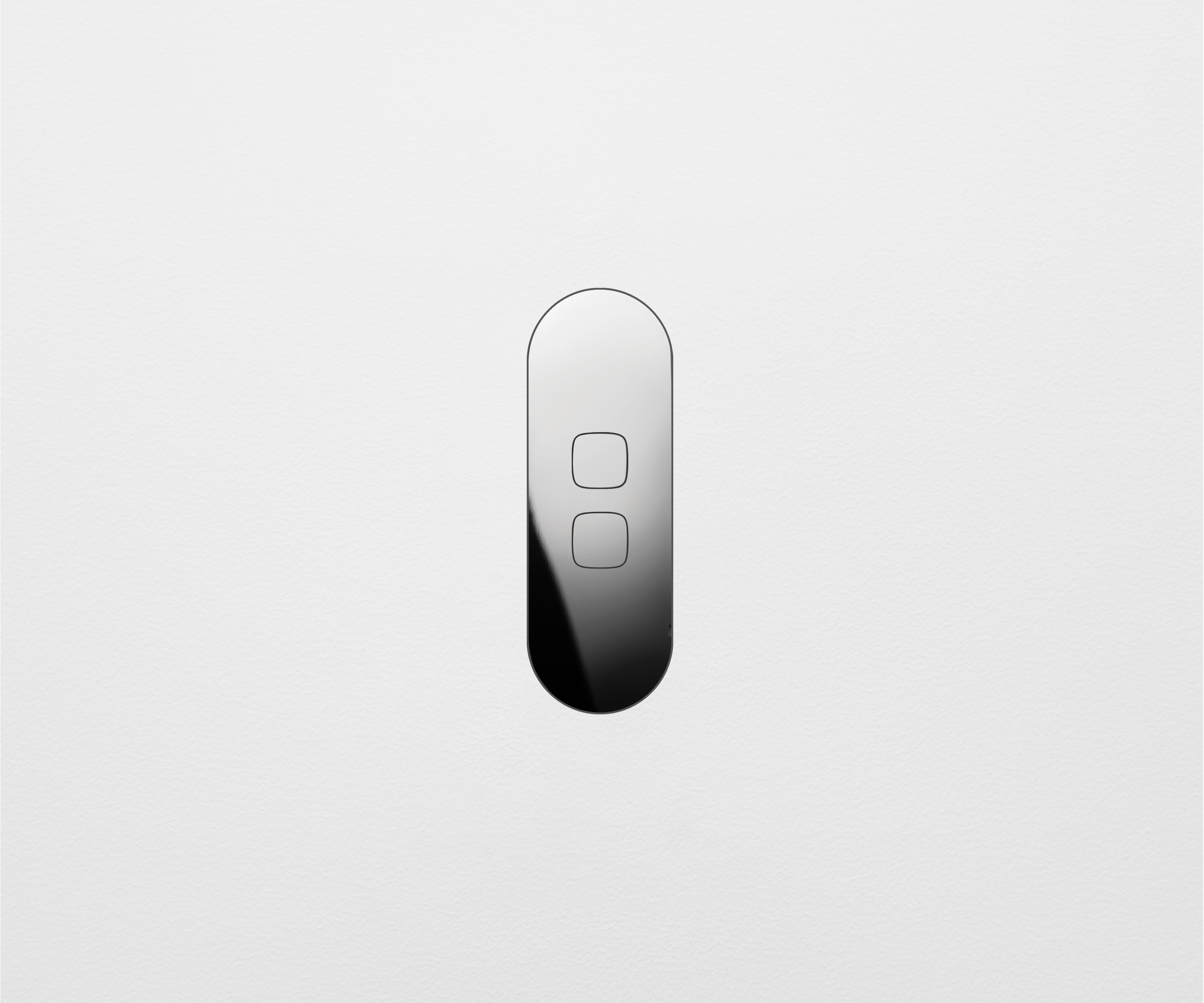 2 Gang Faceplate Mirror - Clipsal | ZETR