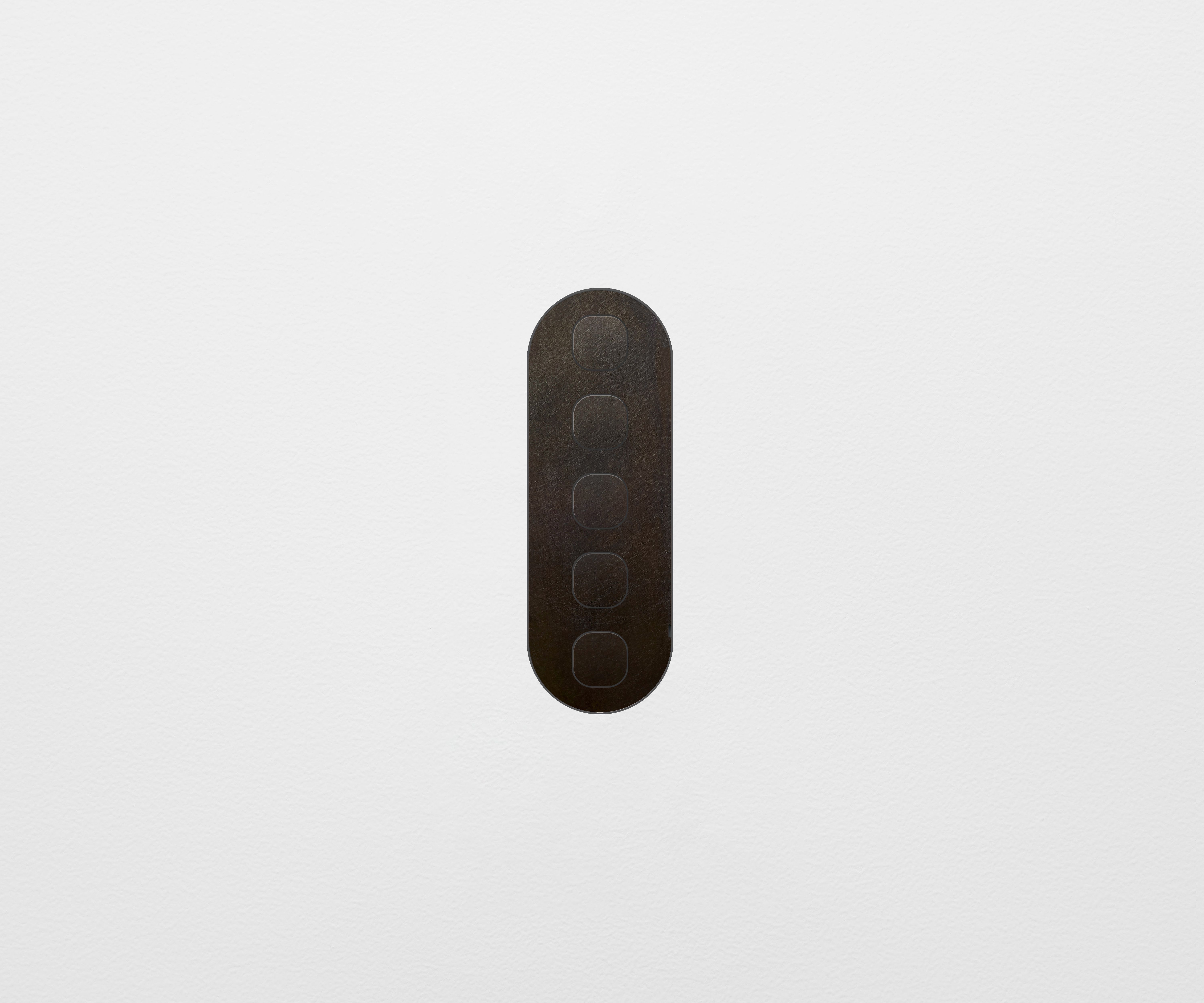 Double Outlet Faceplate Black - Bronze | ZETR