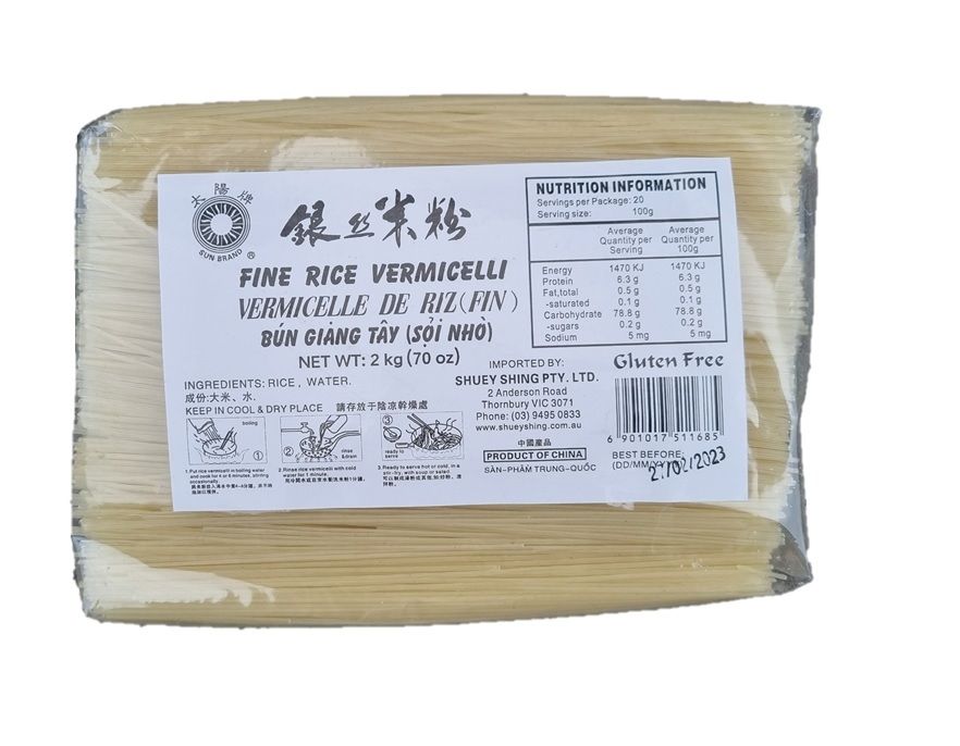 FINE RICE VERMICELLI (S) - Shuey Shing