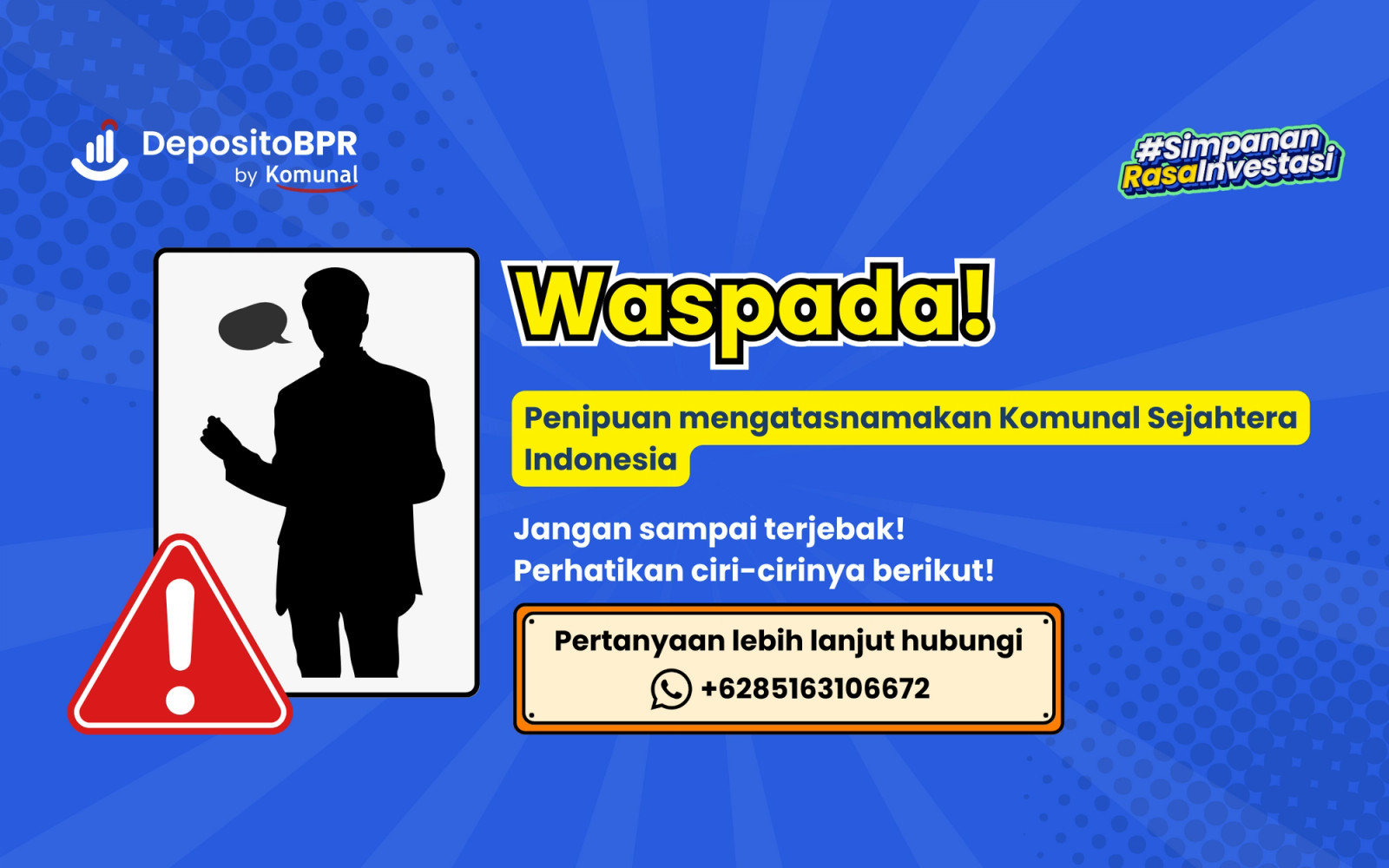 WASPADA! Penipuan Mengatasnamakan Komunal indonesia