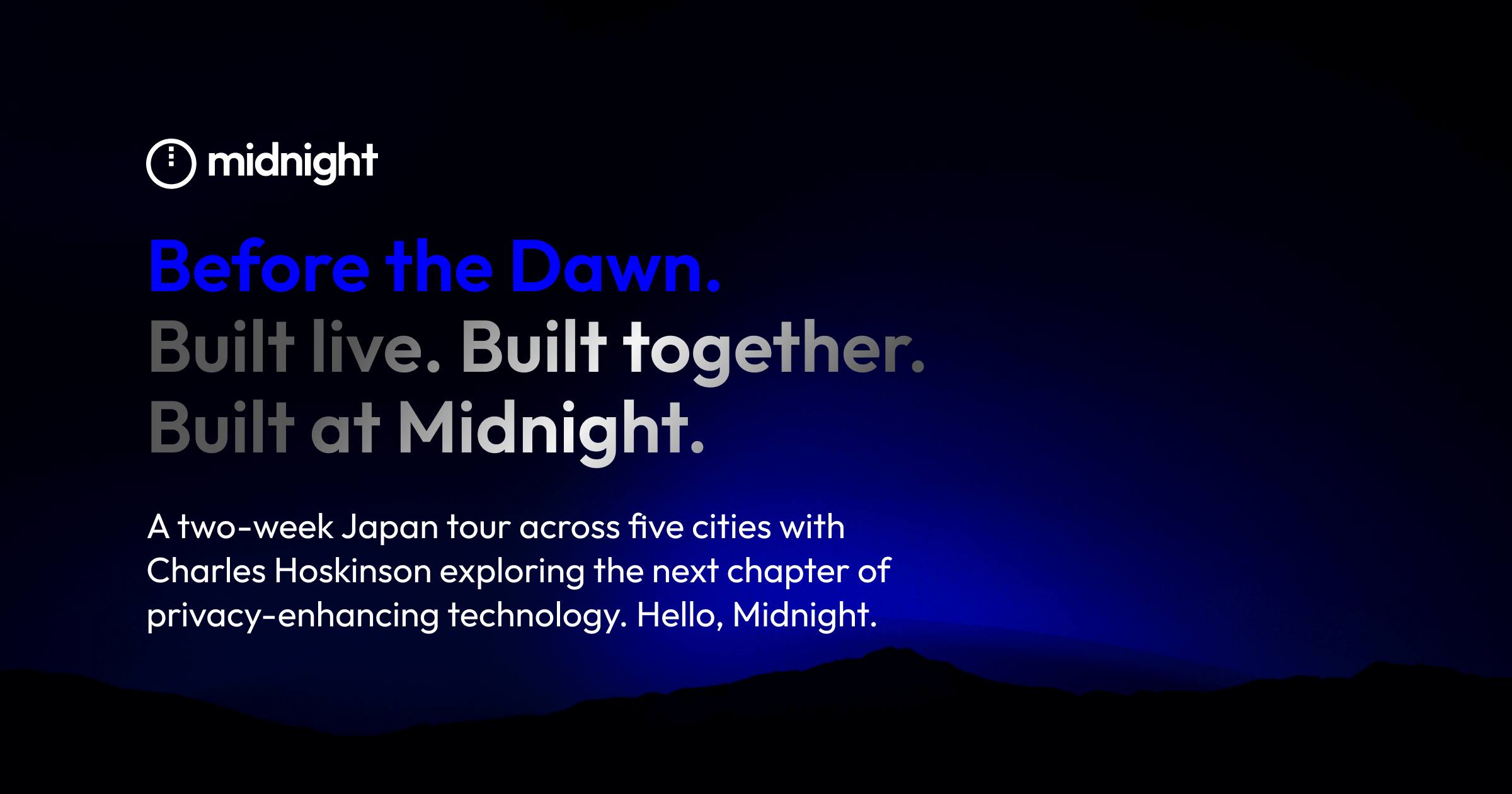 Midnight Japan Tour 2026 | IOG Events