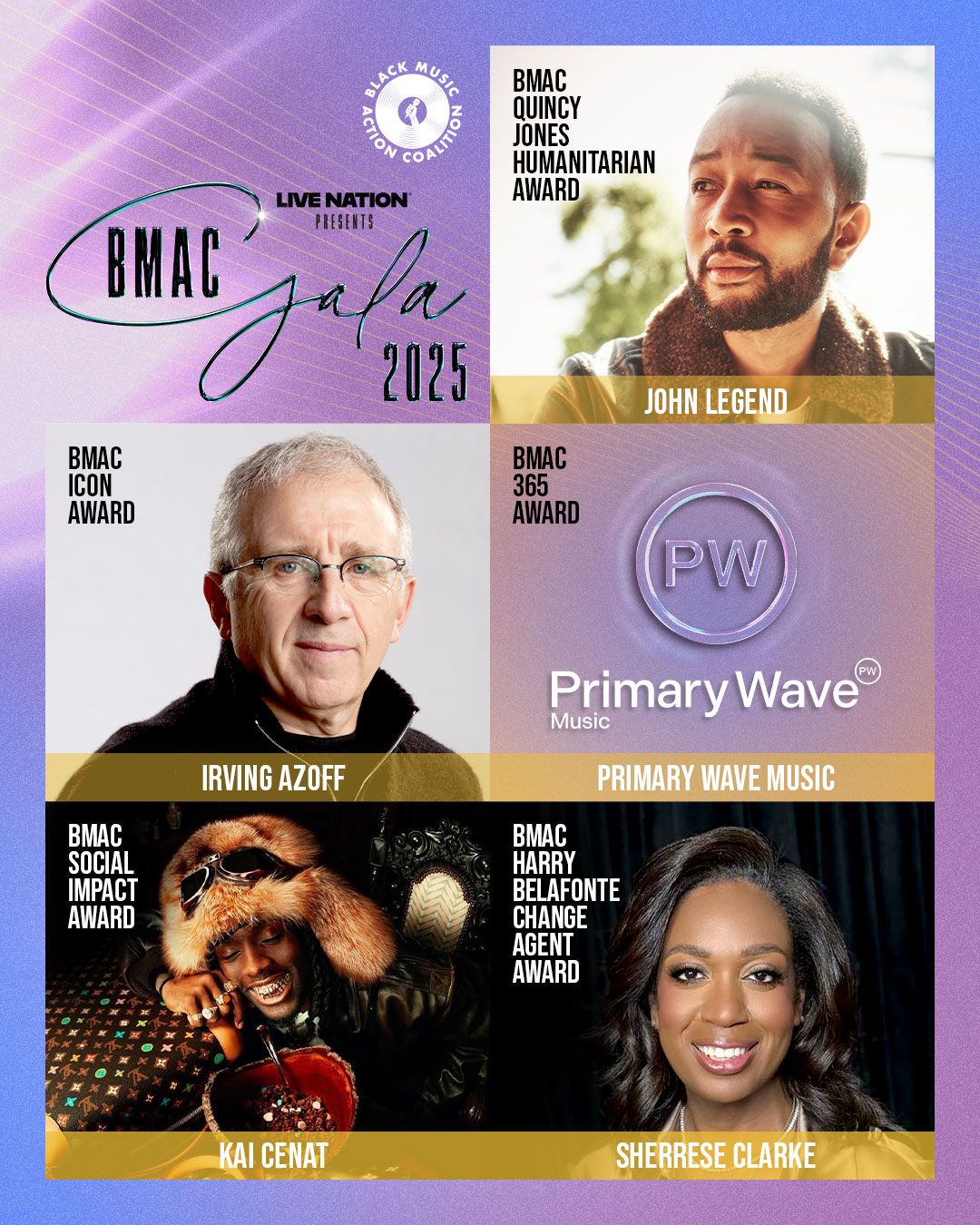 John Legend, Irving Azoff, & More Honored at BMAC Gala