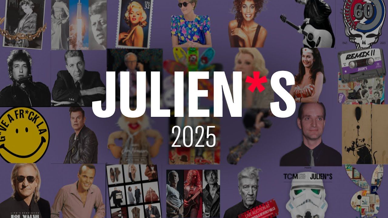 Julien’s Wrapped 2025: Pop Culture Memorabilia's Market Boom