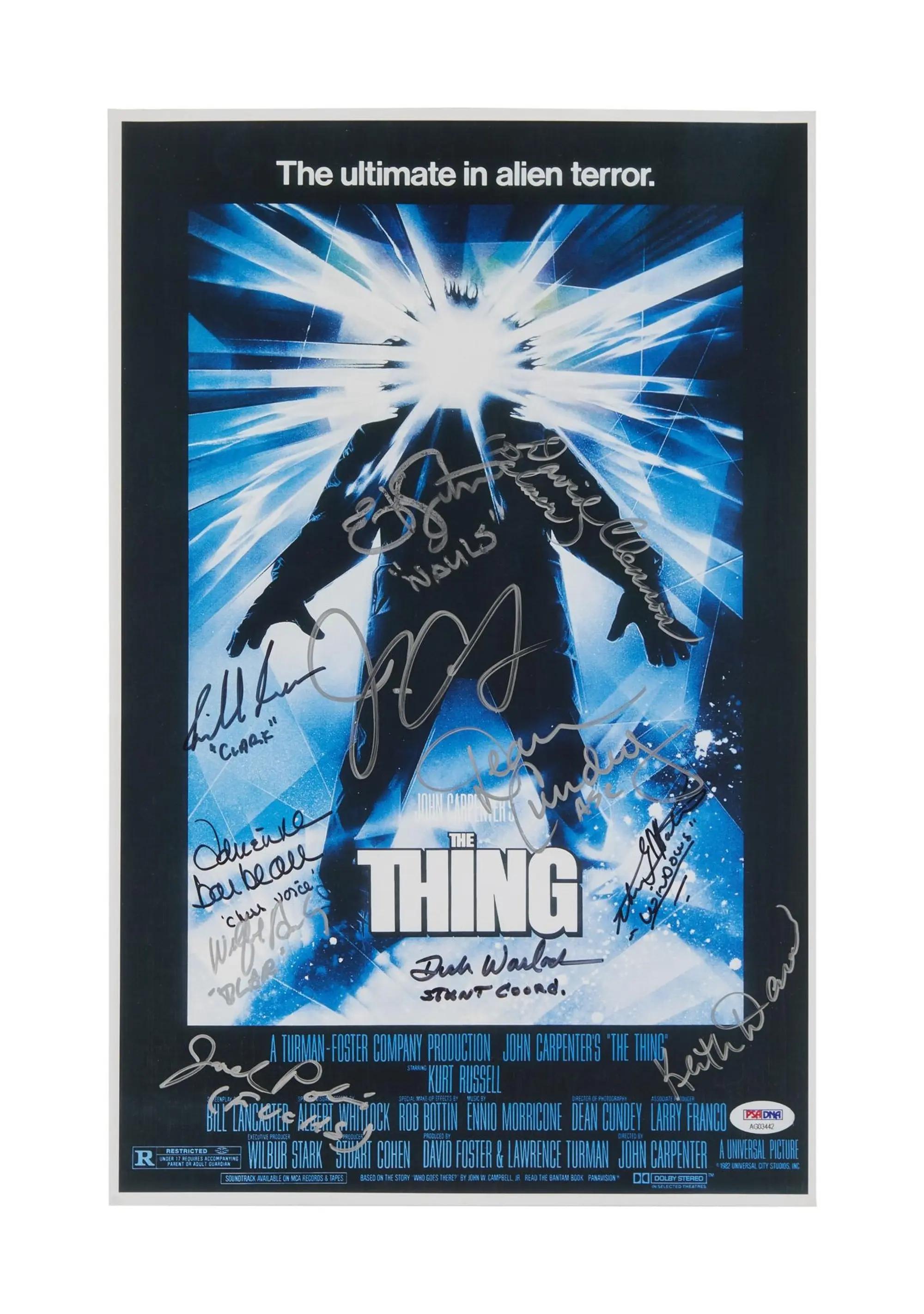 The Collection of Dean Cundey: 'The Thing'