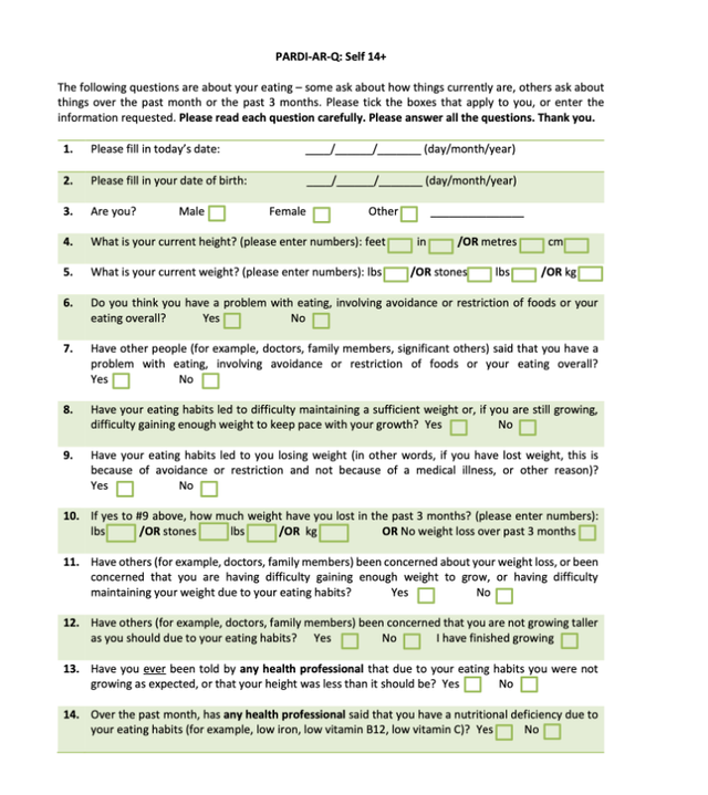 Screening for Eating Disorders: Never Miss a Diagnosis