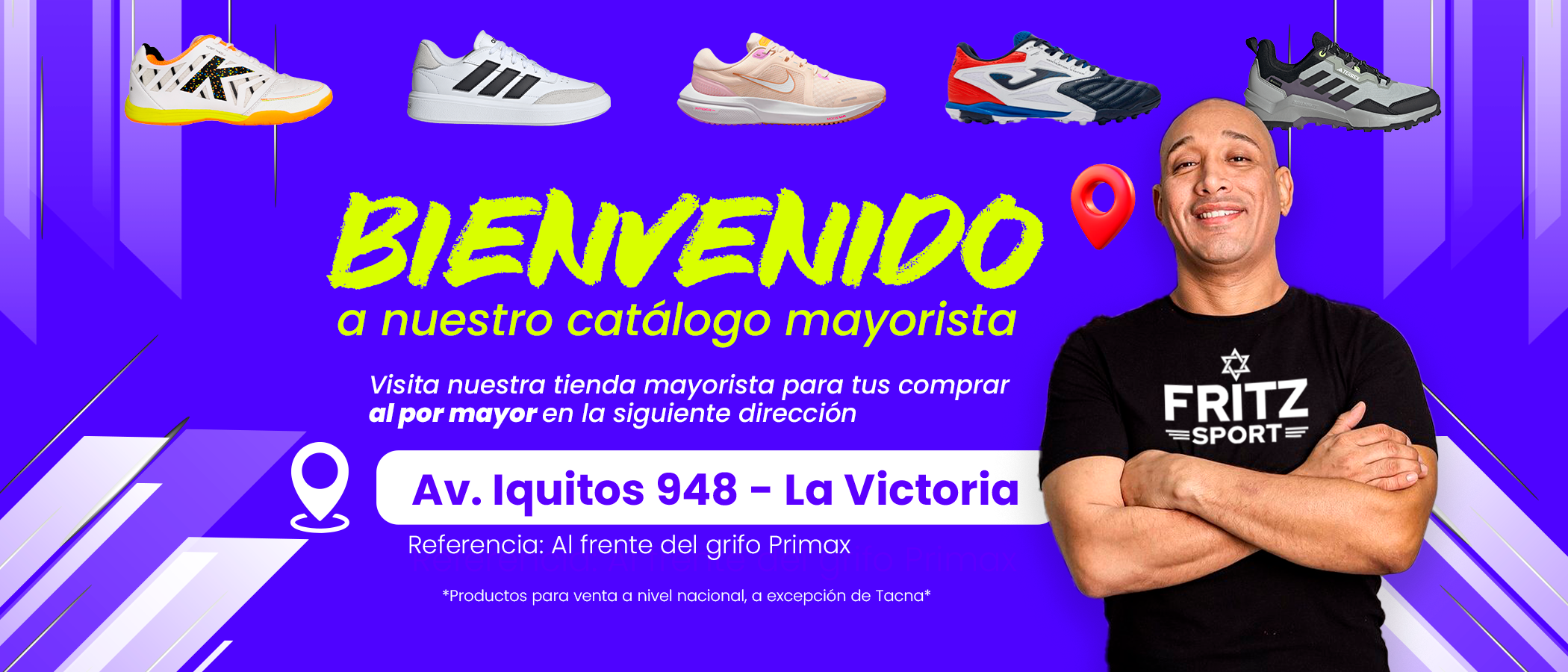 Fritz Sport Perú Tienda oficial | Zapatillas y ropa deportiva