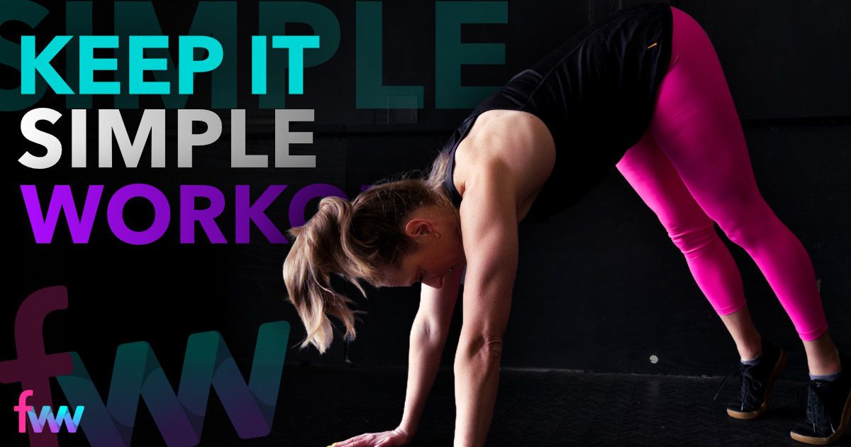 Keep It Simple 5 Minute Quad Workout