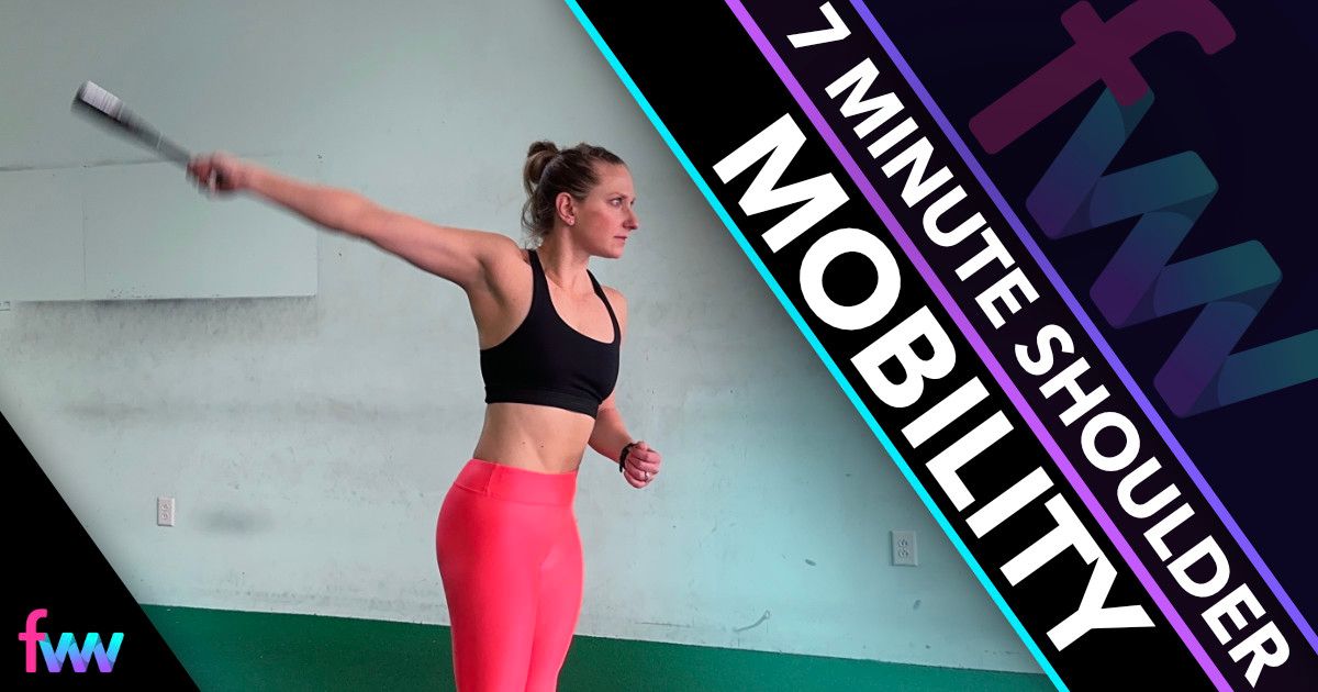 5 Exercises - 7 Minutes To More Mobile Pain Free Shoulders