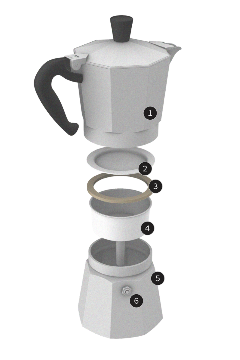 How does a moka pot work? | Honest Coffee Guide