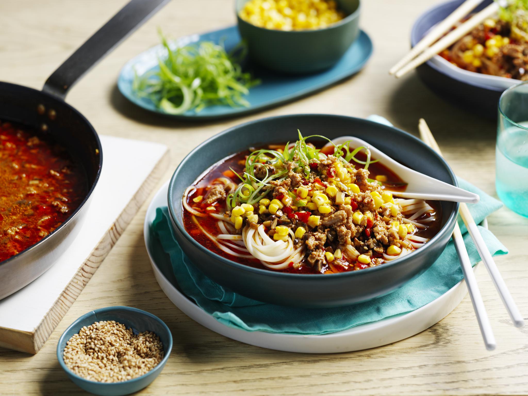 Super Fast Pork Chilli Ramen