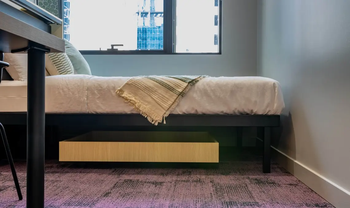 Student Double Studio Apartment in Melbourne City | The Switch