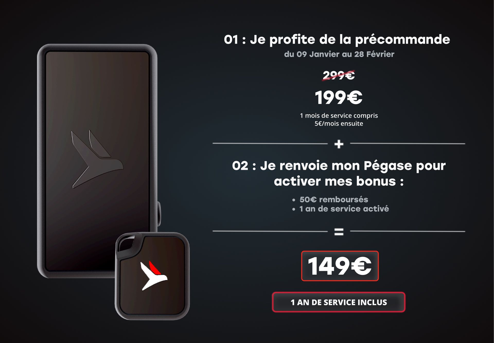 Comment profiter de mon offre de reprise Pégase