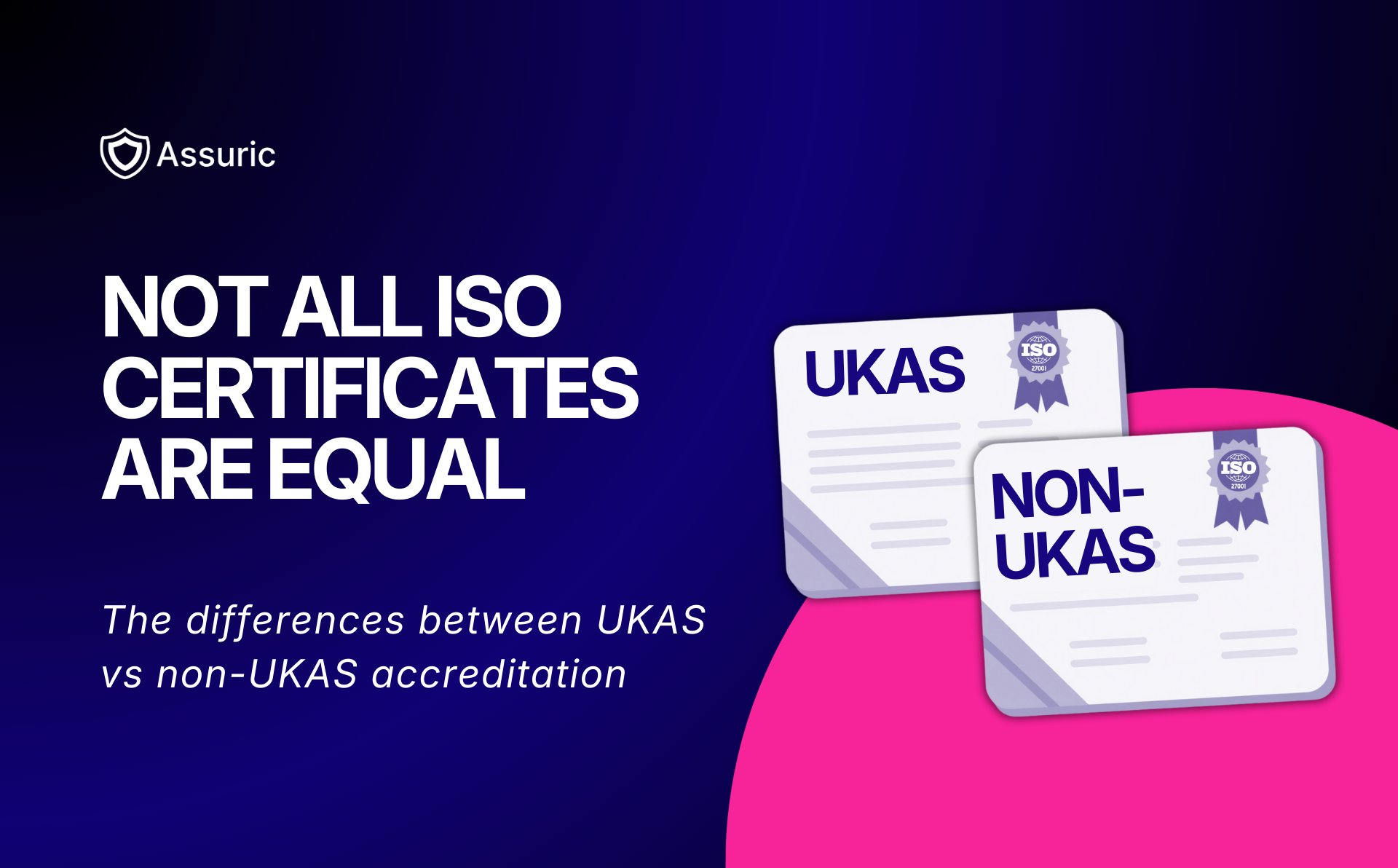 Not All ISO 27001 Certificates are Equal: UKAS vs Non UKAS Accreditation