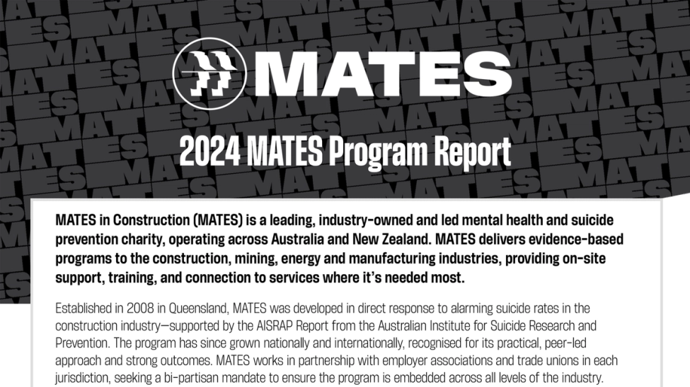 Construction News & Media – MATES in Construction - MATES in Construction