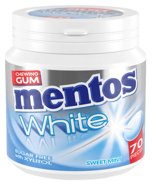 Mentos Gum White - Sweet Mint | Mentos Nederland