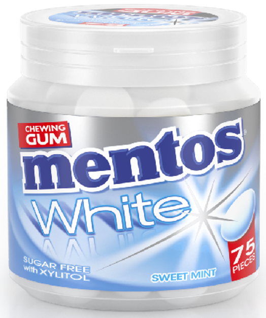 Mentos Gum White - Sweet Mint | Mentos Nederland