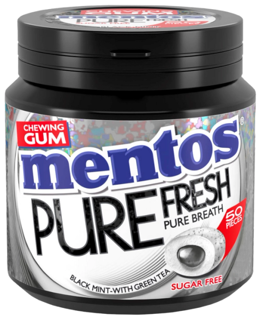 Mentos Gum Pure Fresh - Black Mint | Mentos Nederland