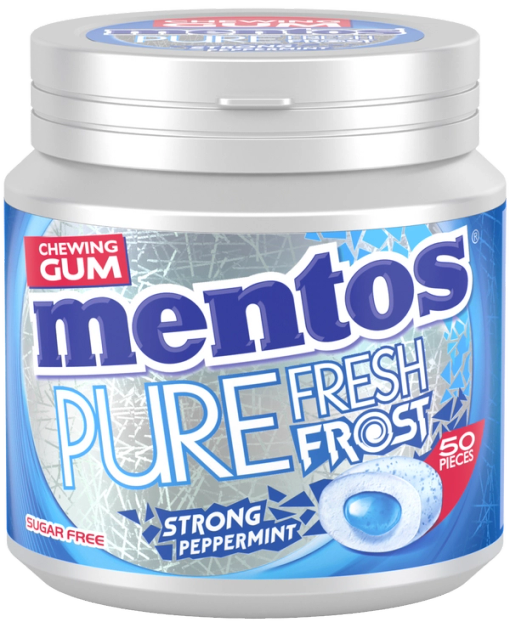 Mentos Gum Pure Fresh - Frost Strong Peppermint | Mentos Nederland
