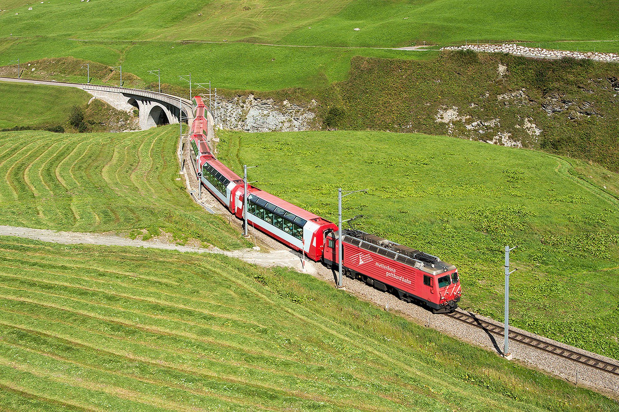 Grand Train Tour: Meest complete treinrondreis door Zwitserland